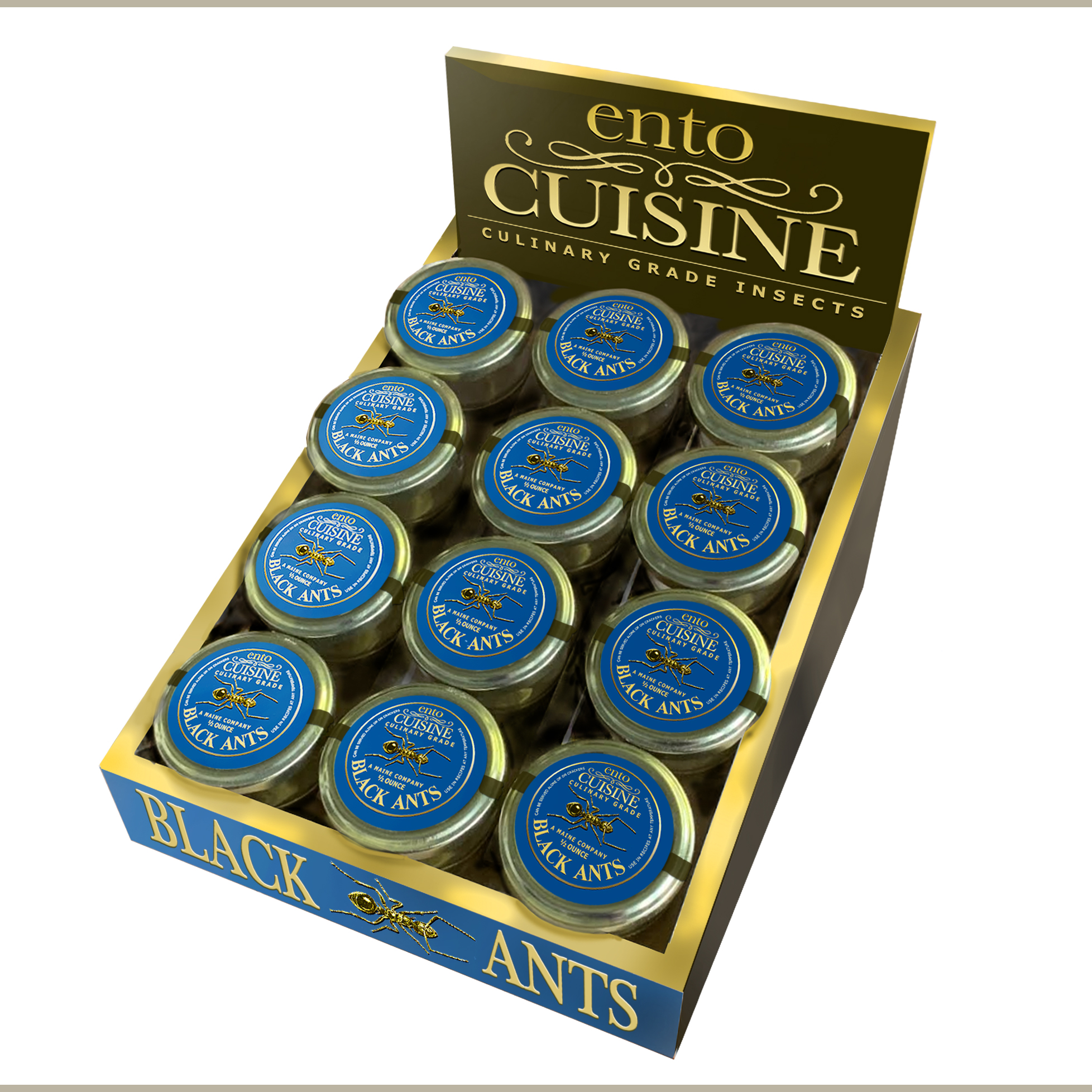 Gourmet Black Ants – Wholesale Edible Insects
